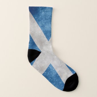 Flag of Scotland Socks | Zazzle