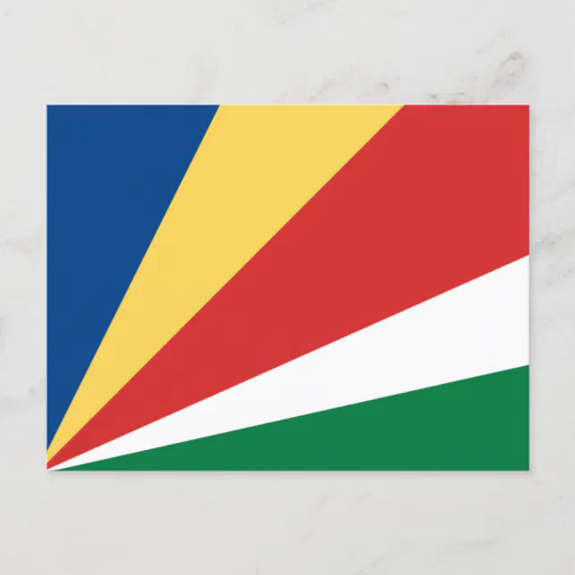Flag of Seychelles Postcard | Zazzle