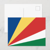 Flag of Seychelles Postcard | Zazzle
