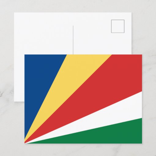 Flag of Seychelles Postcard | Zazzle