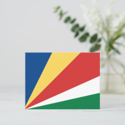 Flag of Seychelles Postcard | Zazzle