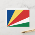 Flag of Seychelles Postcard | Zazzle