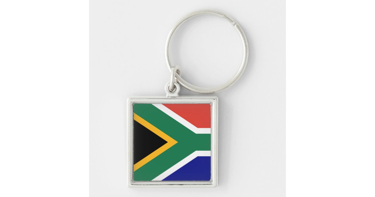 Flag of South Africa Keychain | Zazzle