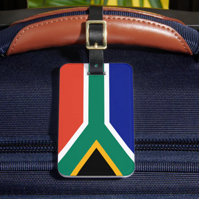 Flag of South Africa Luggage Tag | Zazzle