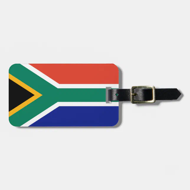 Flag of South Africa Luggage Tag | Zazzle