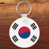 Flag of South Korea - 태극기 - 대한민국의 국기 Keychain | Zazzle
