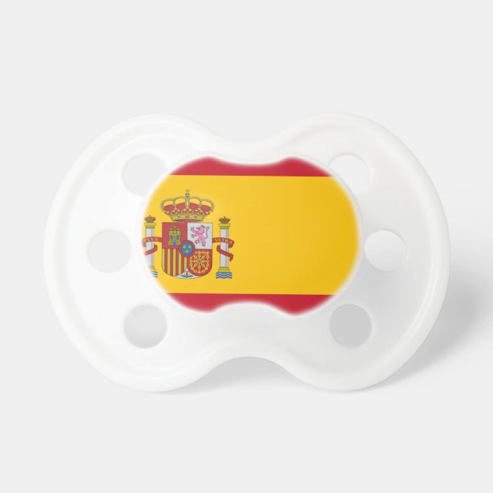 Flag of Spain - Bandera de España - Spanish Flag Pacifier | Zazzle.com