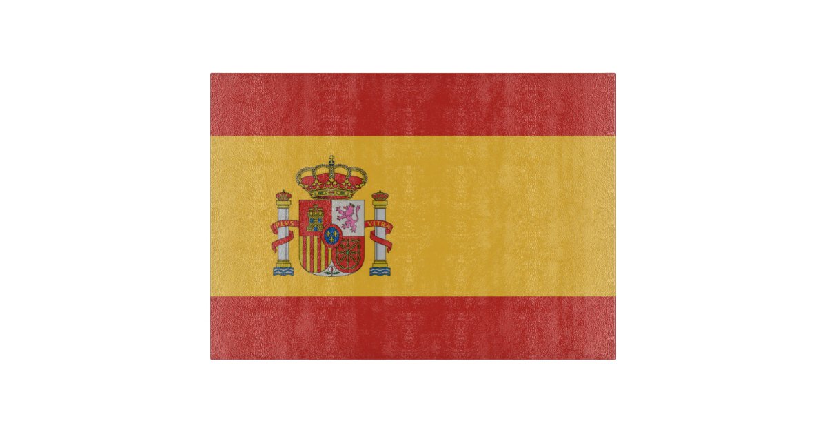 Flag of Spain Cutting Board | Zazzle