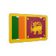 Flag of Sri Lanka License Plate | Zazzle