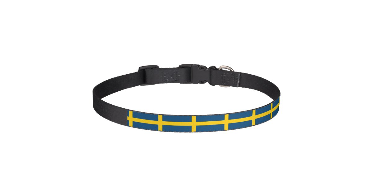 Flag of Sweden Pet Collar | Zazzle.com