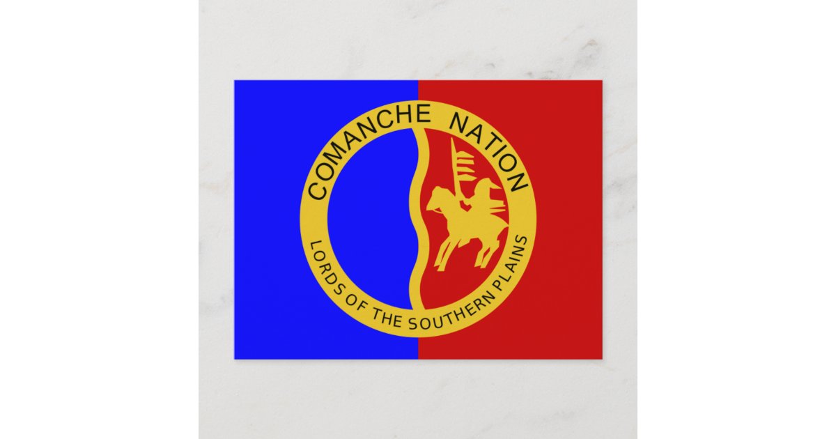 Flag of the Comanche Nation Postcard | Zazzle