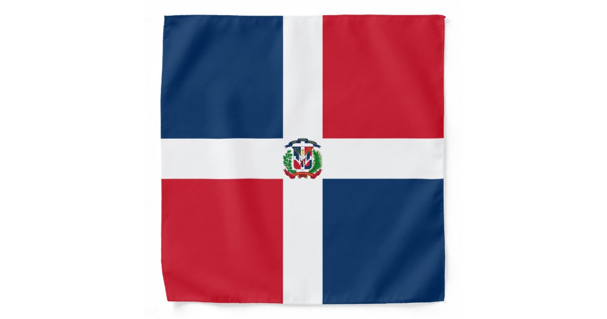 Flag of the Dominican Republic Bandana | Zazzle