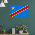 Flag of the DRC (Democratic Republic of the Congo) Poster | Zazzle