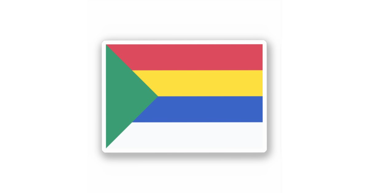 Flag of the Druze people Sticker | Zazzle