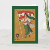 Flag of the Dual Monarchy (Austria-Hungary) Card | Zazzle