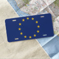 Flag of the European Union License Plate | Zazzle