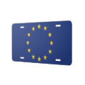 Flag of the European Union License Plate | Zazzle