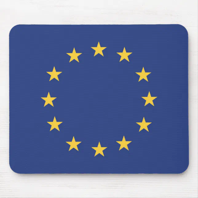 Flag of the European Union Mouse Pad | Zazzle