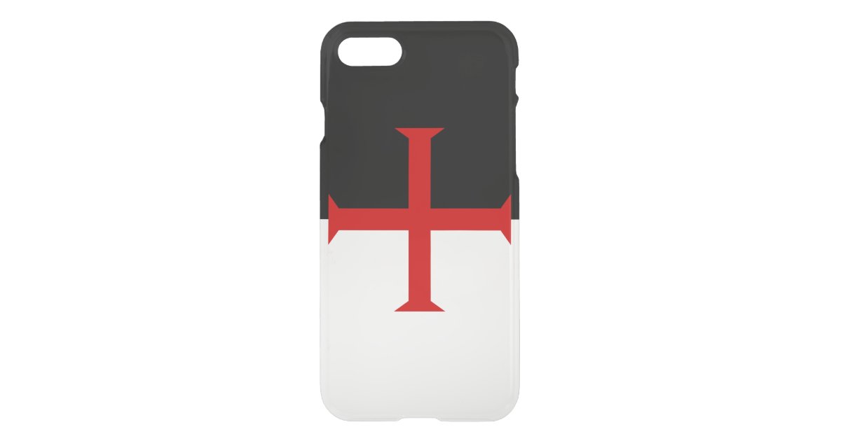Flag of the Knights Templar Uncommon iPhone Case | Zazzle