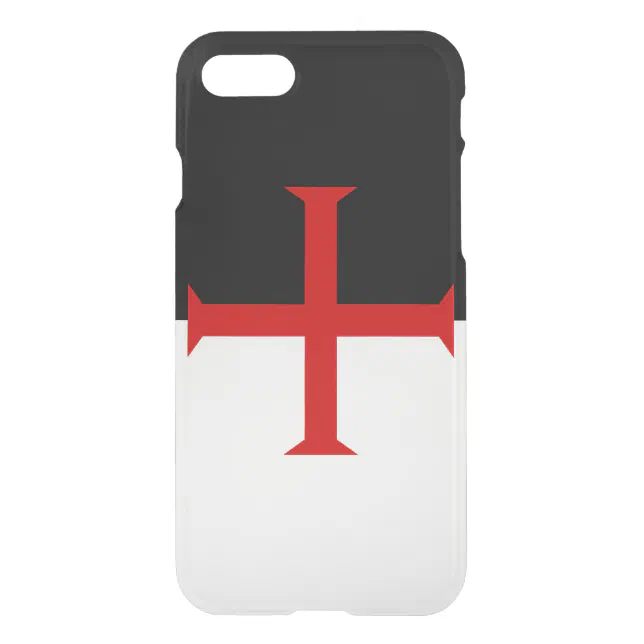 Flag of the Knights Templar Uncommon iPhone Case | Zazzle