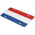 Flag of the Netherlands License Plate | Zazzle