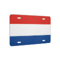 Flag of the Netherlands License Plate | Zazzle