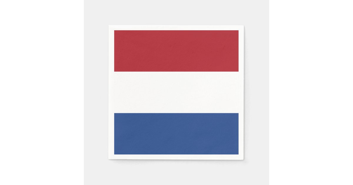 Flag of the Netherlands Paper Napkins | Zazzle