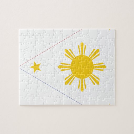 Flag of the Philippines - Tatlong Bituin at Isang Jigsaw Puzzle | Zazzle