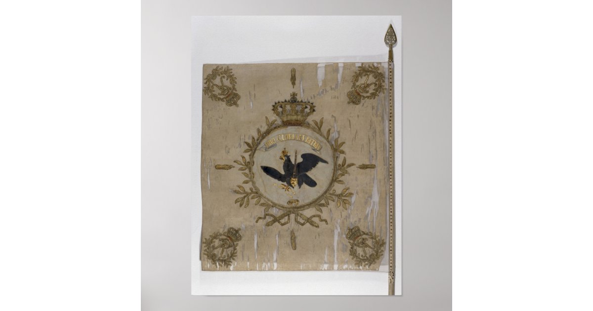 Flag of the Prussian Infantry Poster | Zazzle