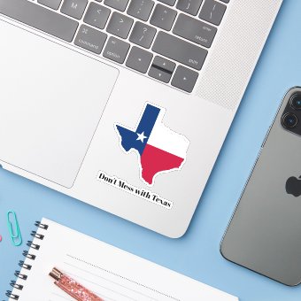 Flag of the state of Texas Sticker | Zazzle