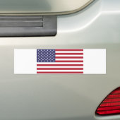 Flag of the United States Bumper Sticker | Zazzle