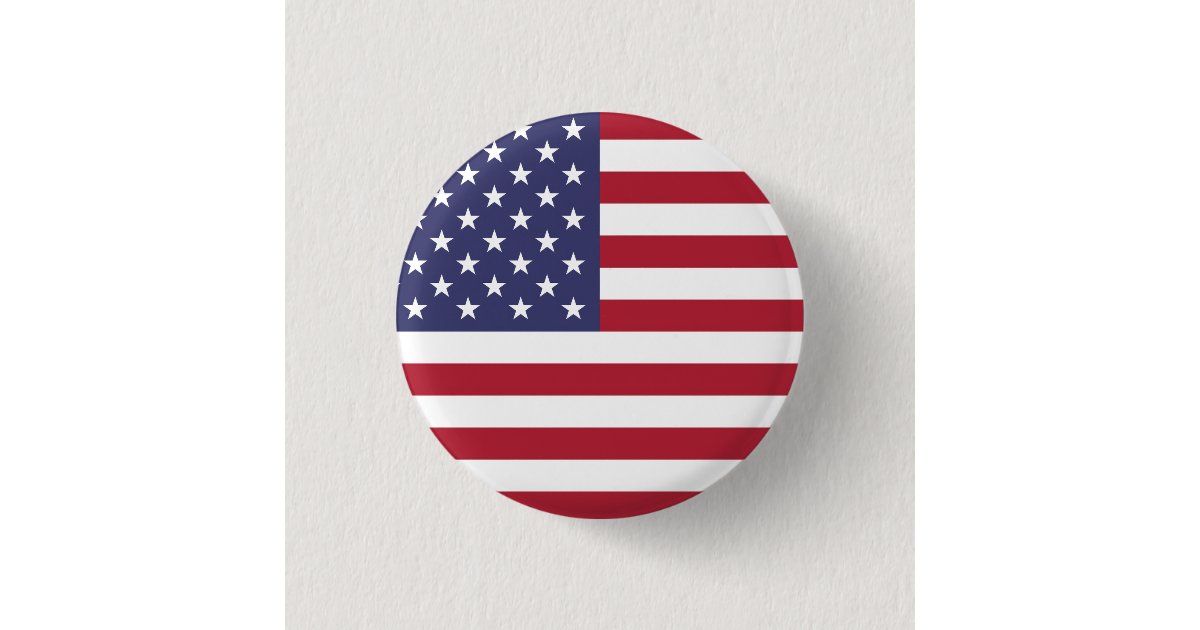 Flag of the United States Button | Zazzle