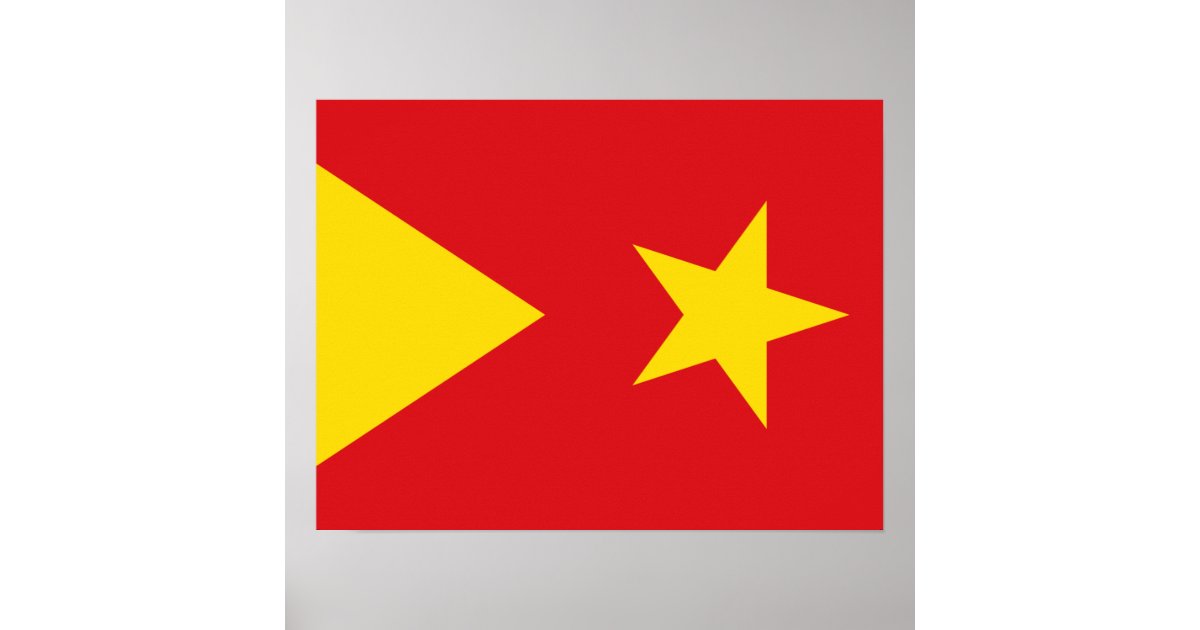 Flag of Tigray Region Poster | Zazzle