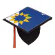 Flag of Topeka, Kansas Graduation Cap Topper | Zazzle
