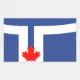 Flag of Toronto, Ontario Rectangular Sticker | Zazzle