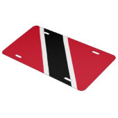 Flag of Trinidad and Tobago License Plate | Zazzle