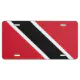 Flag of Trinidad and Tobago License Plate | Zazzle