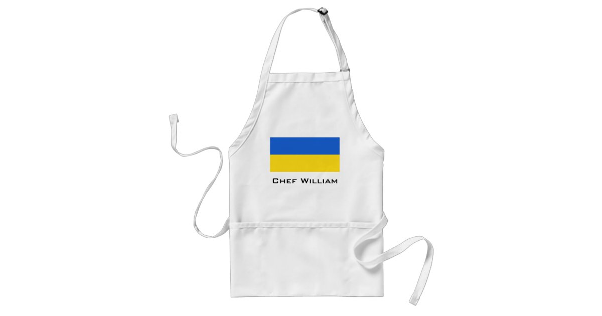Flag of Ukraine Adult Apron | Zazzle