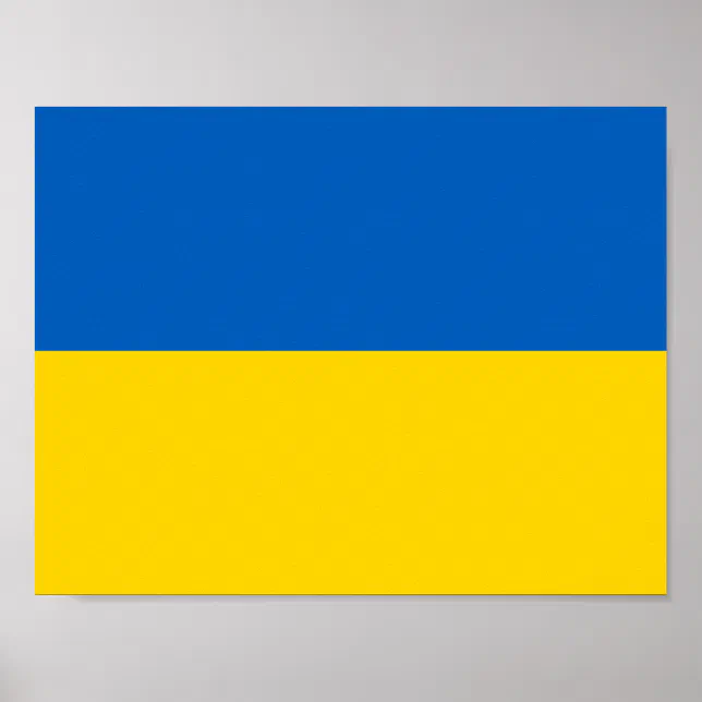 Flag of Ukraine Poster | Zazzle