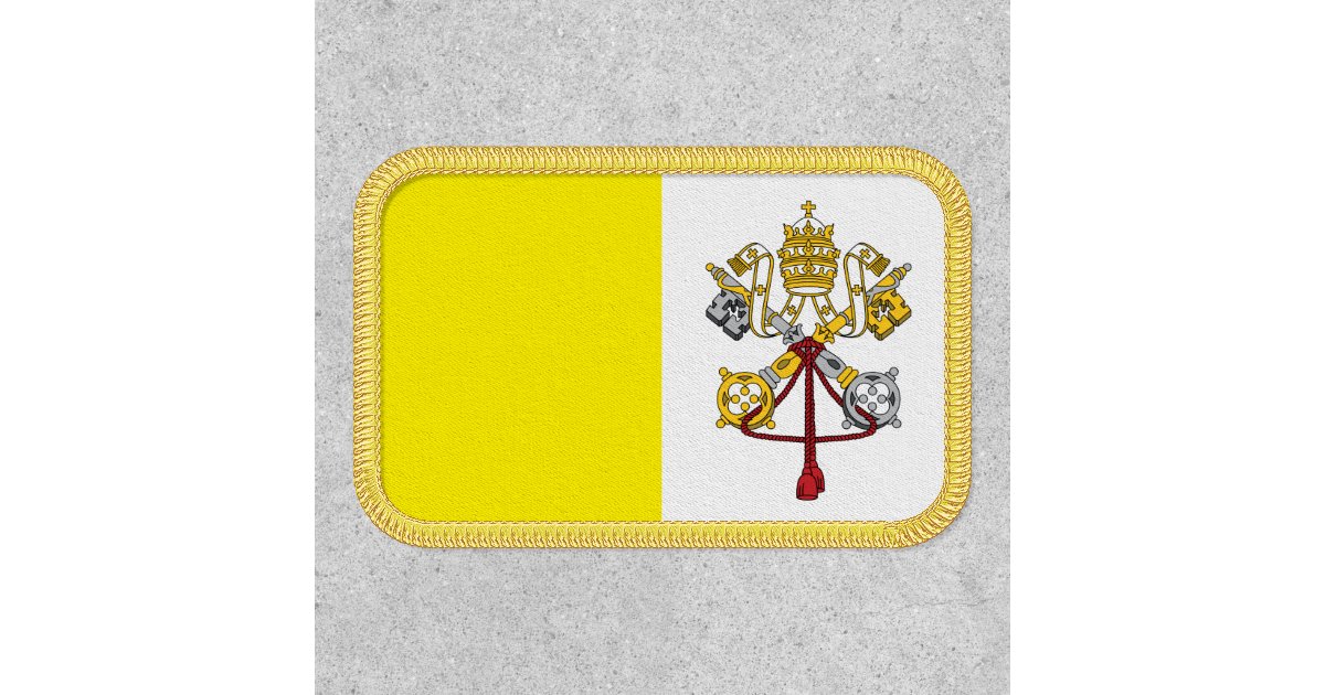 Flag of Vatican City Patch | Zazzle