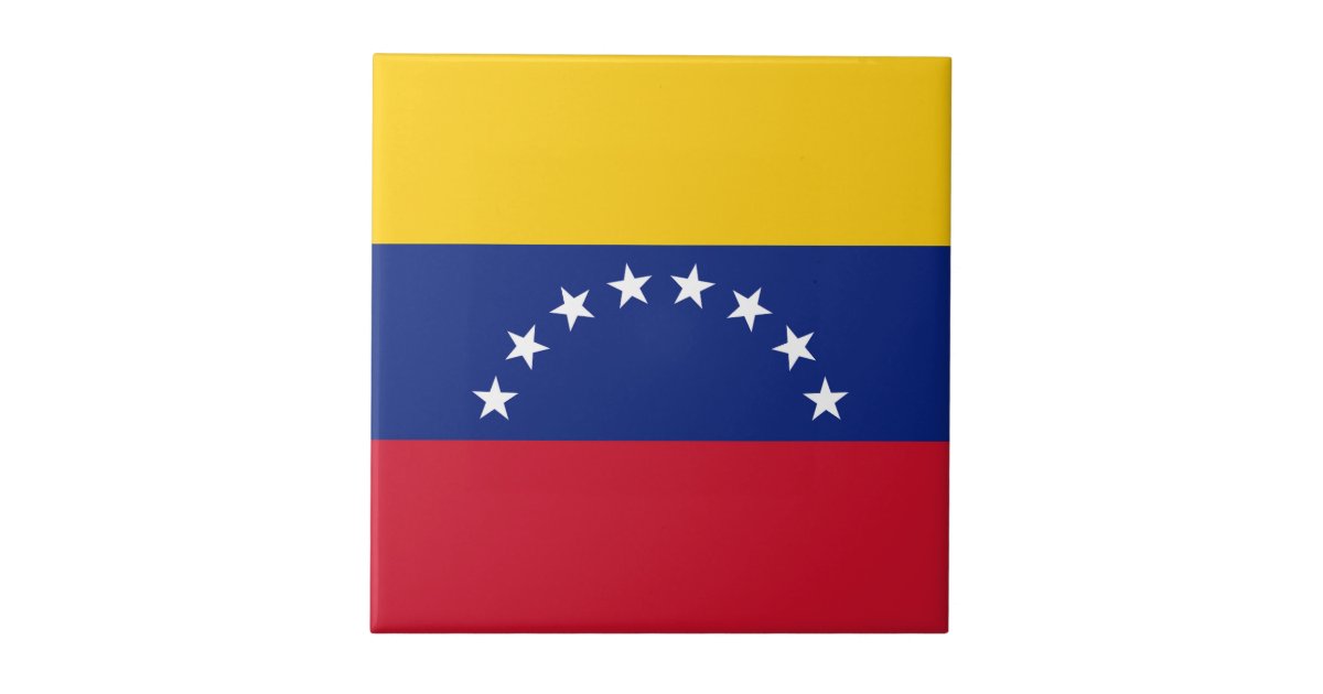 Flag of Venezuela Ceramic Tile | Zazzle