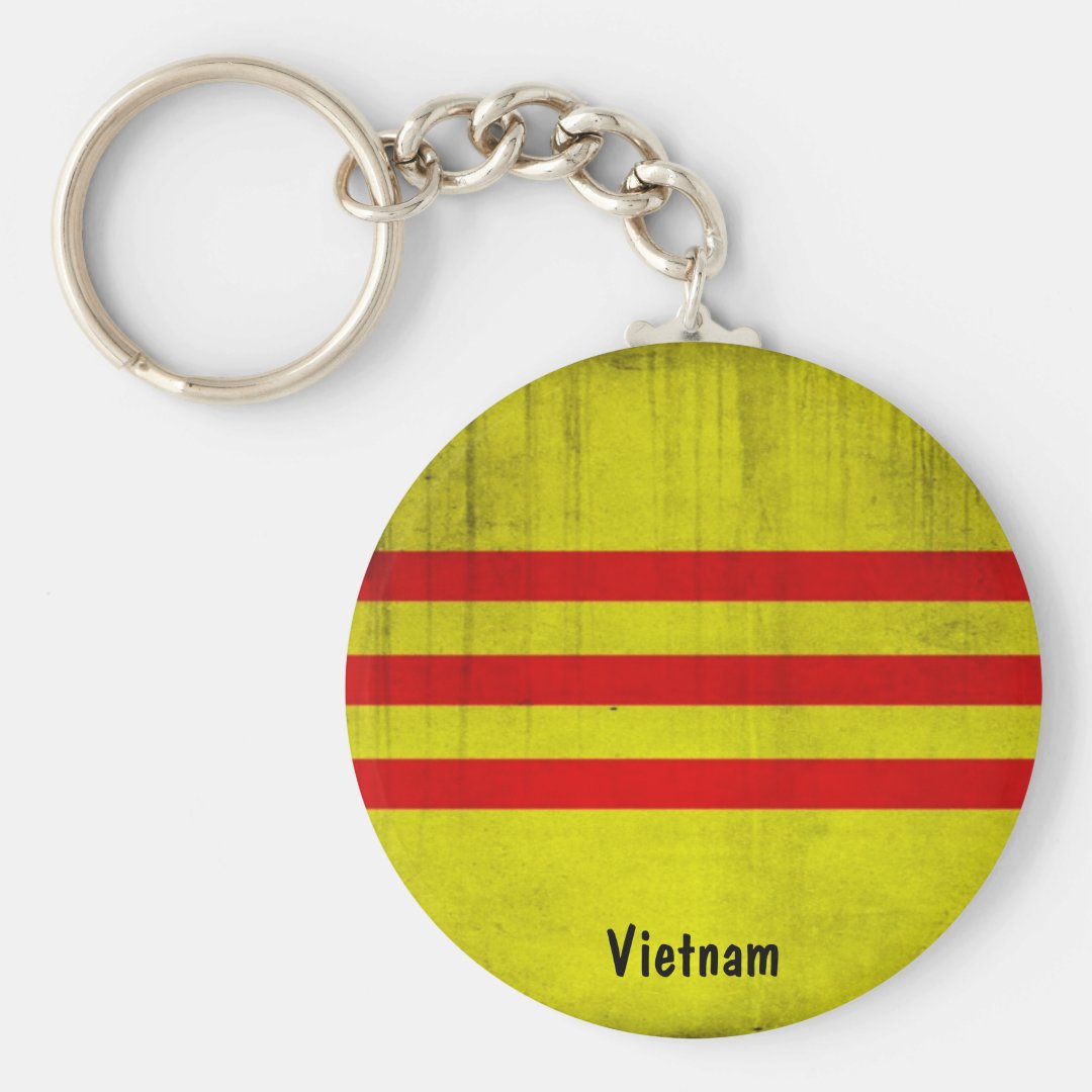 Flag of Vietnam Keychain | Zazzle