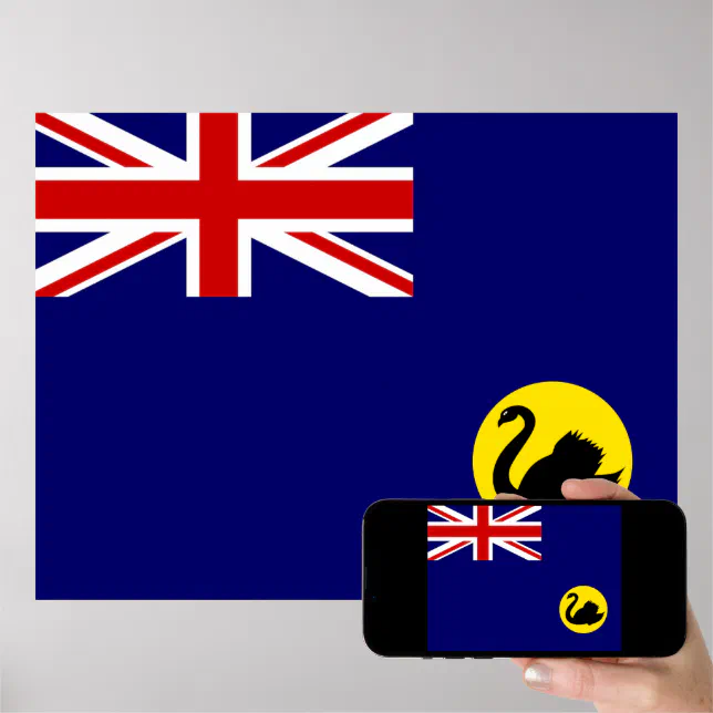 Flag of Western Australia Poster | Zazzle