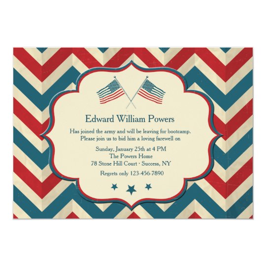 Flag Waving Colors Invitation | Zazzle.com