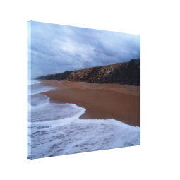 Flagler Beach Shoreline Canvas Print | Zazzle