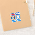 Flags of Central America Sticker | Zazzle