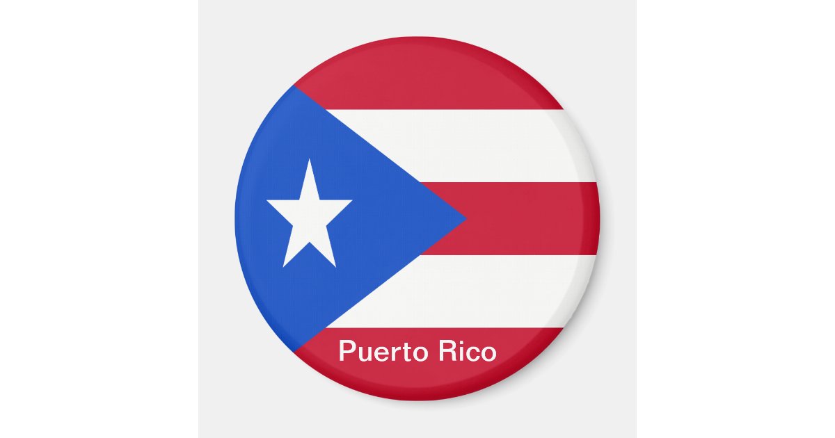 Flags of Puerto Rico Magnet | Zazzle