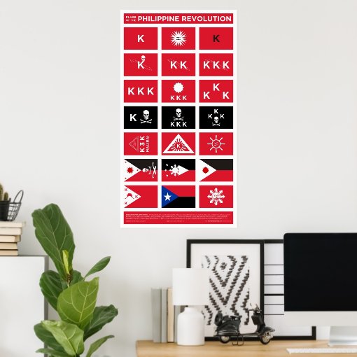 Flags of the Philippine Revolution - Medium Poster | Zazzle