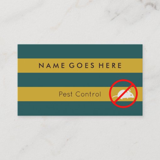 "Flags" Pest Control Business Cards | Zazzle