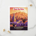 Flagstaff, Arizona, Travel Postcard, Save The Date | Zazzle